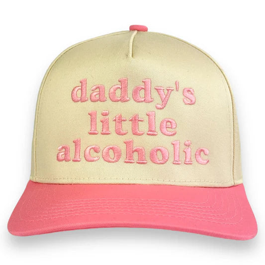 Daddy's Little Alcoholic Hat Custom Embroidery – Shut Up and Take my MONEY