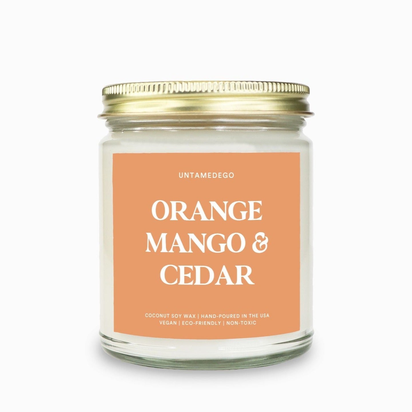 Orange Mango & Cedar Candle – Shut Up and Take my MONEY