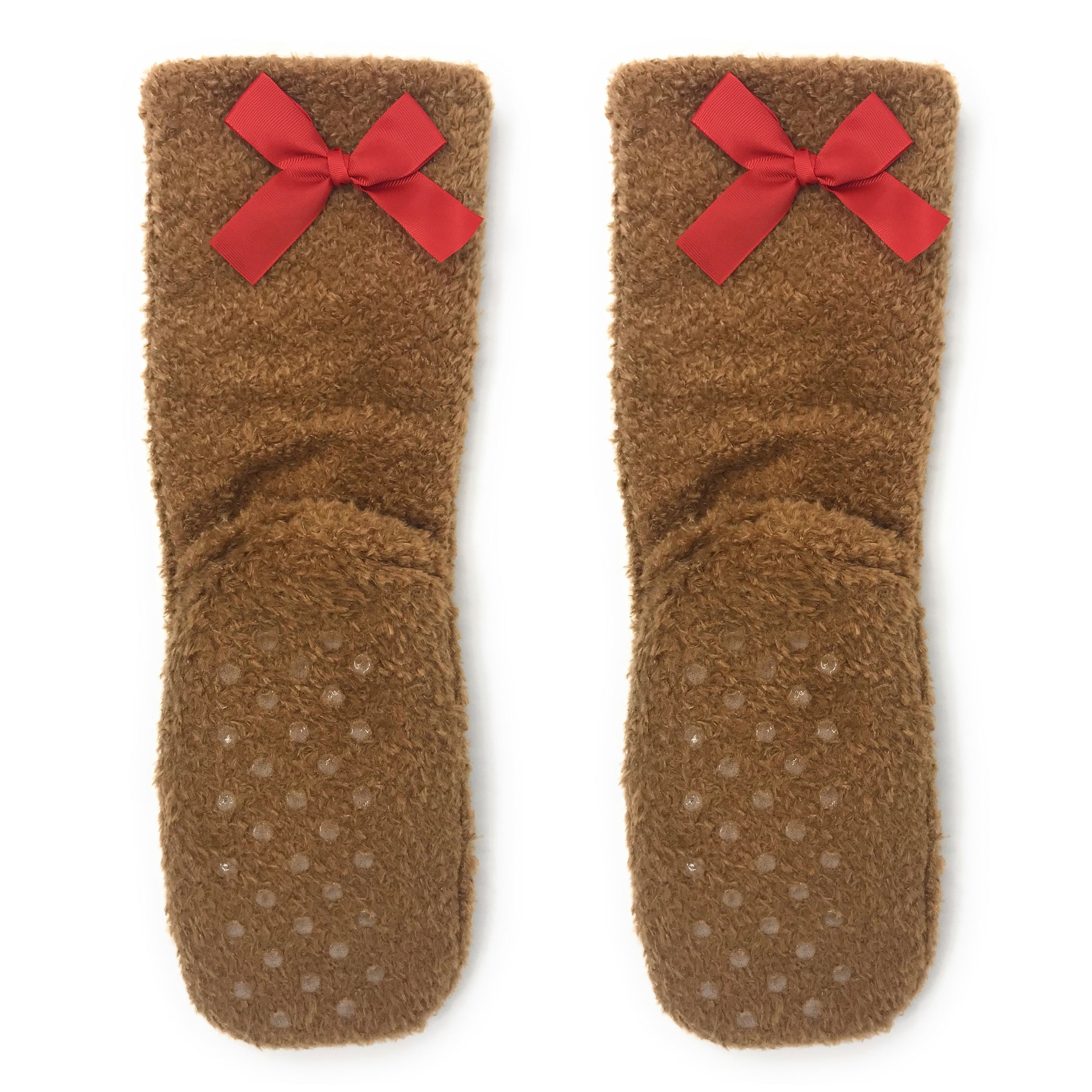 Teddy Burr Plush Slipper Socks – Shut Up and Take my MONEY
