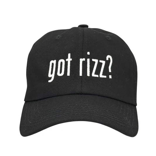 Got Rizz Hat Funny Custom Embroidered Dad Cap – Shut Up and Take my MONEY