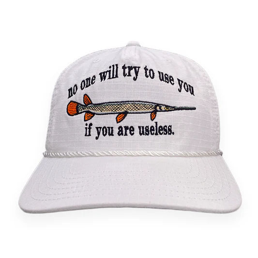 No One Will Try To Use You If You Are Useless Custom Embroidered Hat ...